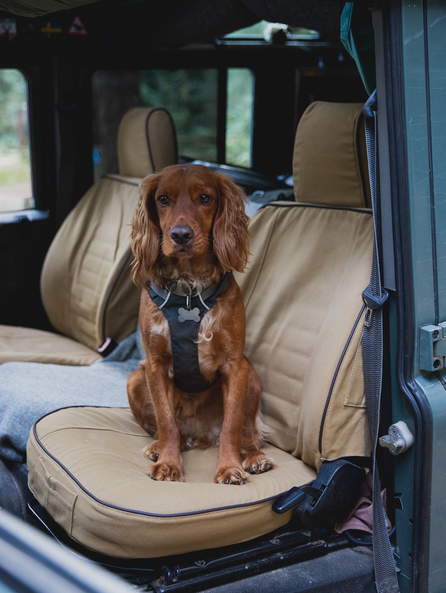 Land rover defender canvas seat covers store